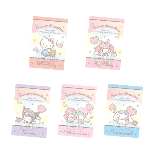 BANDAI Sanrio Characters 2 Wafer Card Packs – Lumius Inc